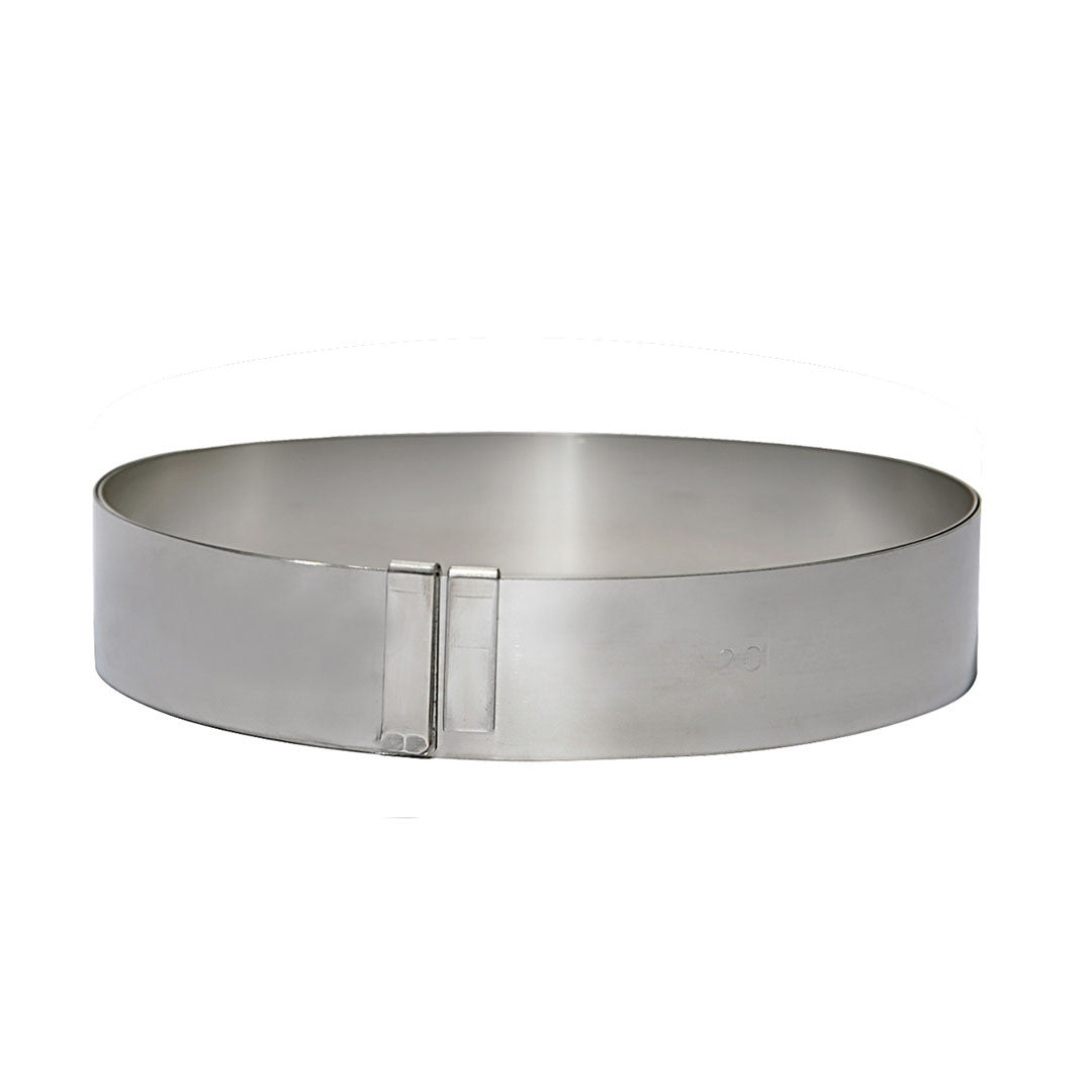 Cercle gradué extensible inox, ø 18 à 36 cm - De Buyer – La Gustothèque